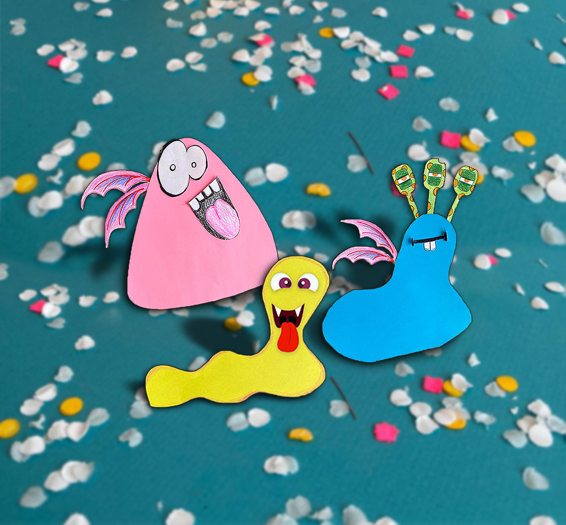 Mapiwee by Maped - Imagina y crea divertidos monstruos de papel.